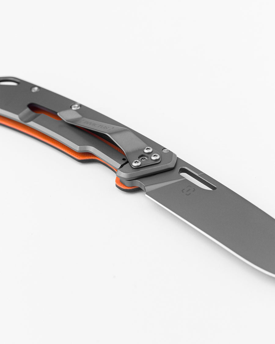 Canivete Tático INVICTUS | Aço D2 e G10 para EDC